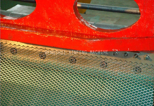 Expanded mesh machinery(16T) -Expanded metal mesh machine/Expanded mesh ...